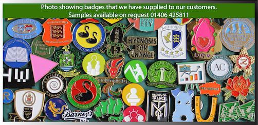 Lapel Pin Badges - Die Struck Enamel