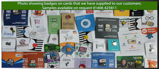 Lapel Pin Badges - Cases & Pin Badge Cards