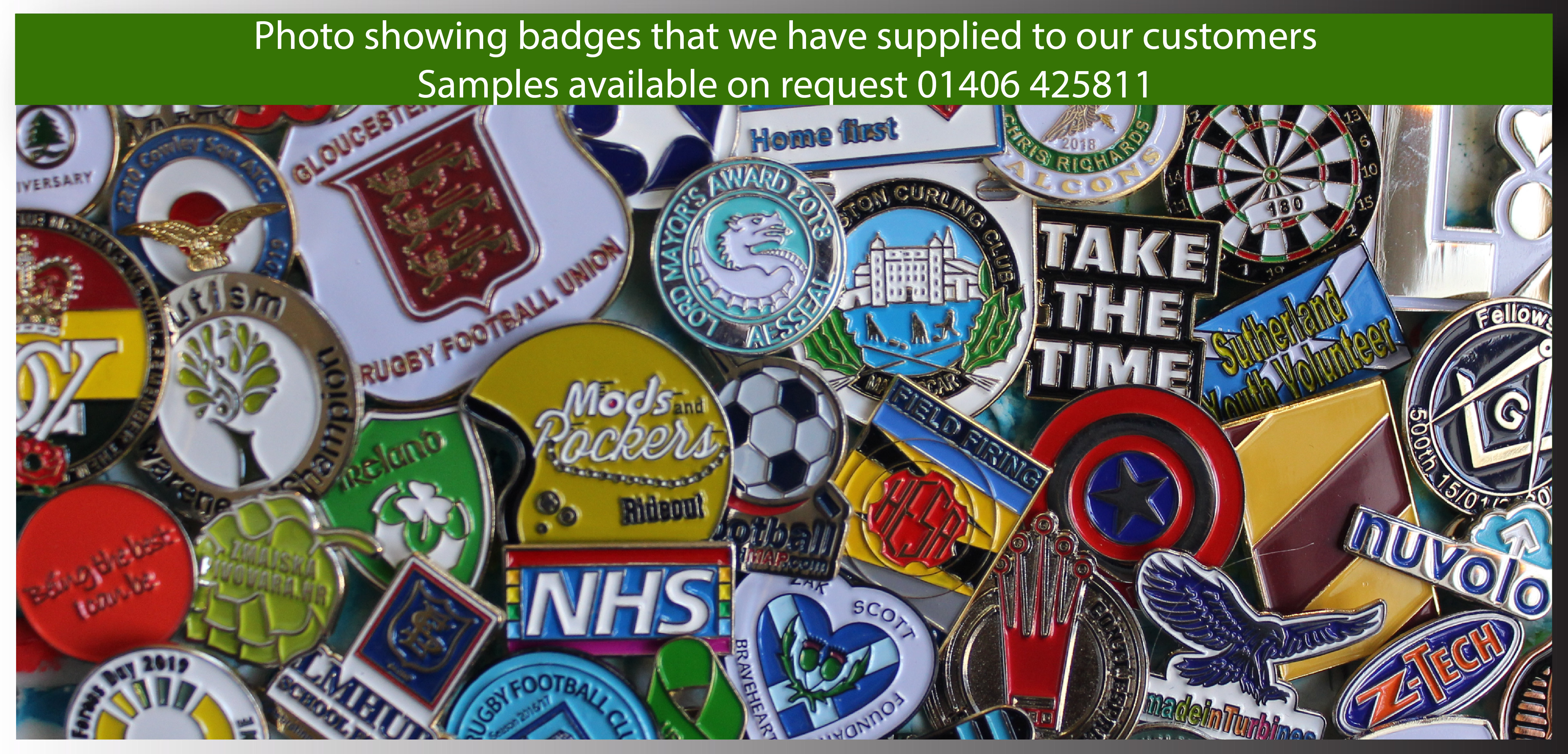 Lapel Pin Badges - Die Struck Enamel