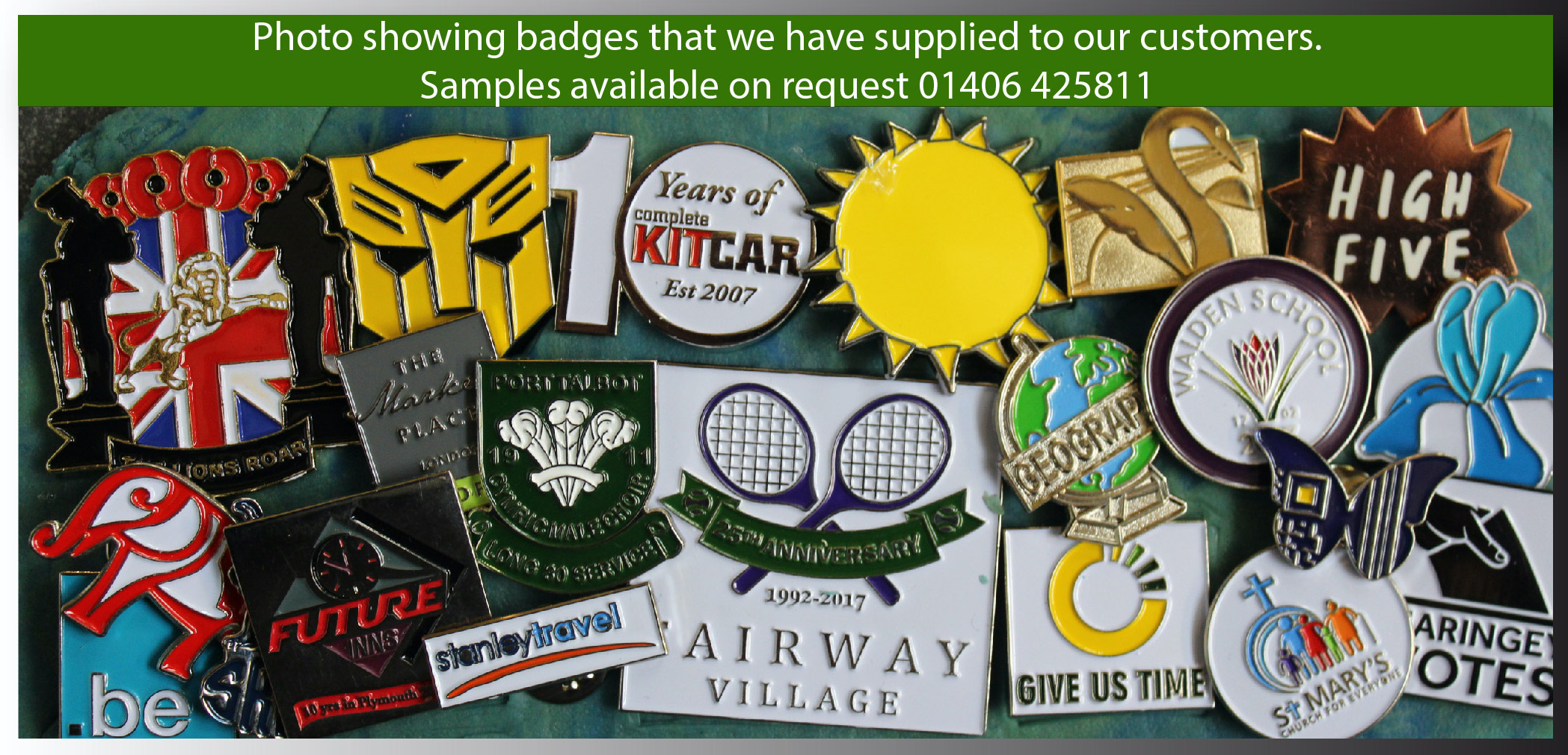 Lapel Pin Badges - Die Struck Enamel