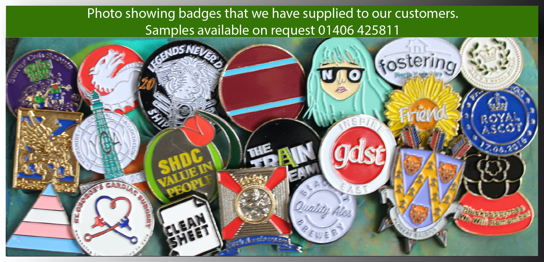 Lapel Pin Badges - Die Struck Enamel