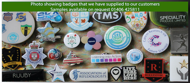 Lapel Pin Badges - Photo Printed