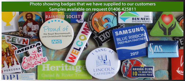 Lapel Pin Badges - Photo Printed