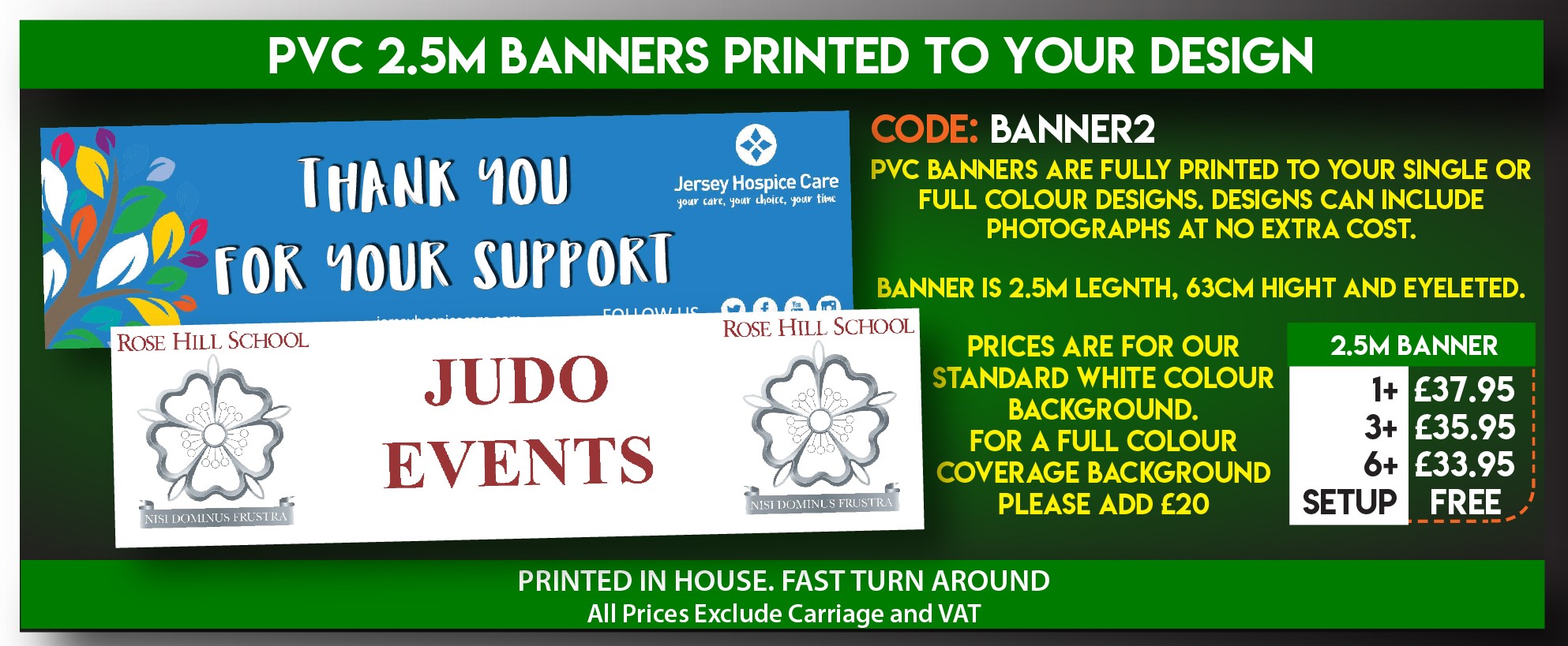 Lapel Pin Badges - Printed Banners