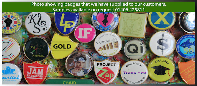 Lapel Pin Badges - Standard Shape Bespoke Badges