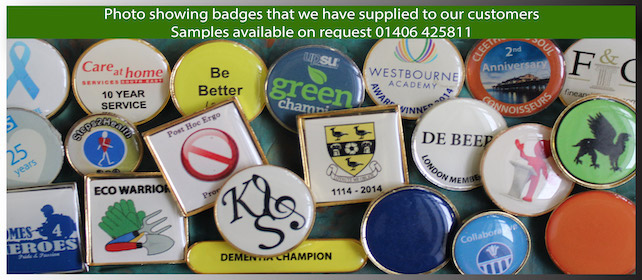 Lapel Pin Badges - Standard Shape Bespoke Badges