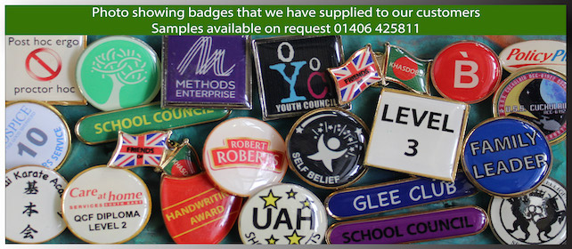 Lapel Pin Badges - Standard Shape Bespoke Badges