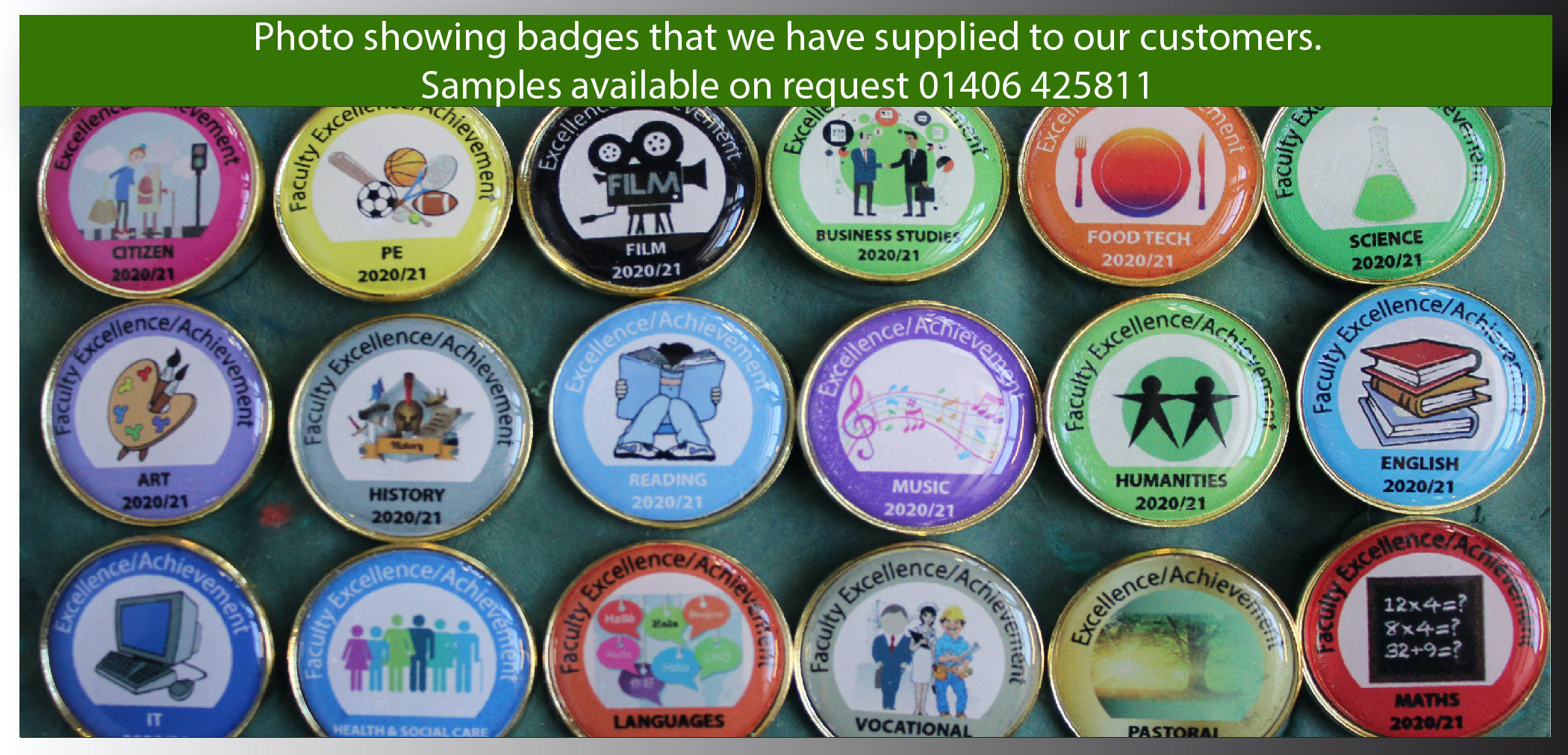 Lapel Pin Badges - Standard Shape Bespoke Badges