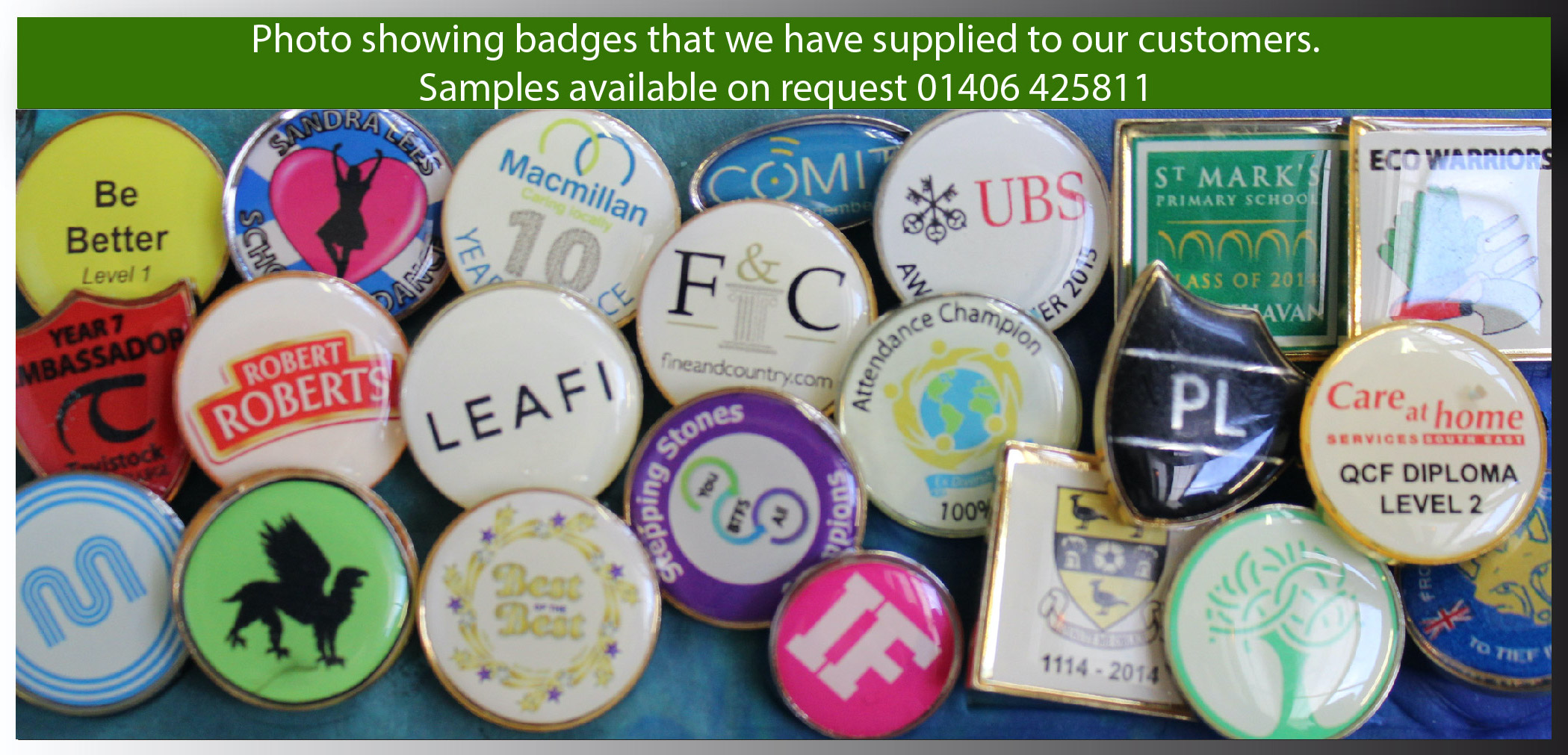 Lapel Pin Badges - Standard Shape Bespoke Badges